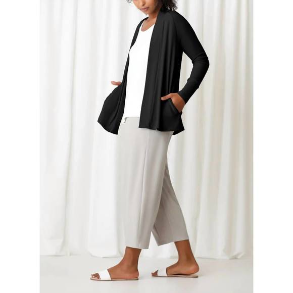 Sympli | Sweaters | New Sympli Everyday Cardigan In Black | Poshmark